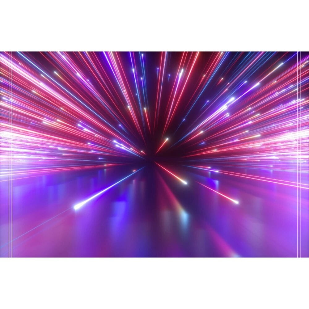 Laeacco Musical Play Stage Concert Spotlight Fantasy Polka Dot Light ...