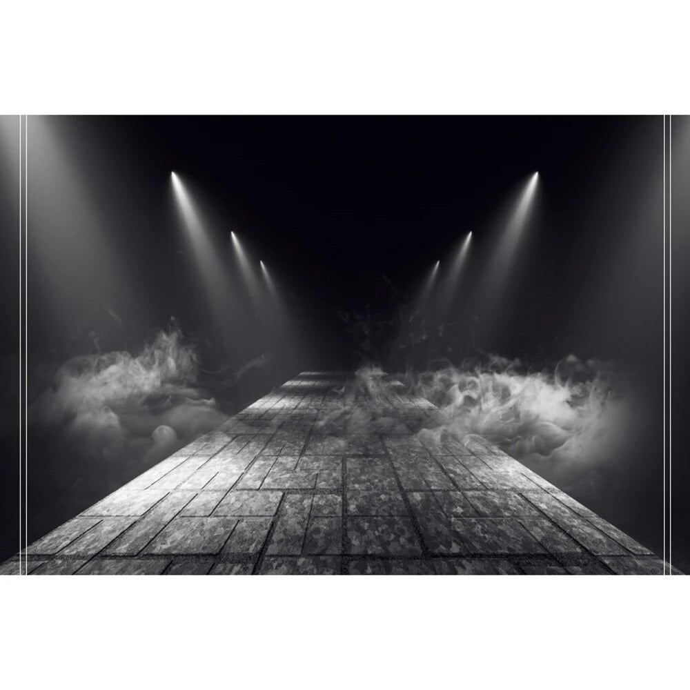 Laeacco Musical Play Stage Concert Spotlight Fantasy Polka Dot Light Bokeh Scenic Photographic ...