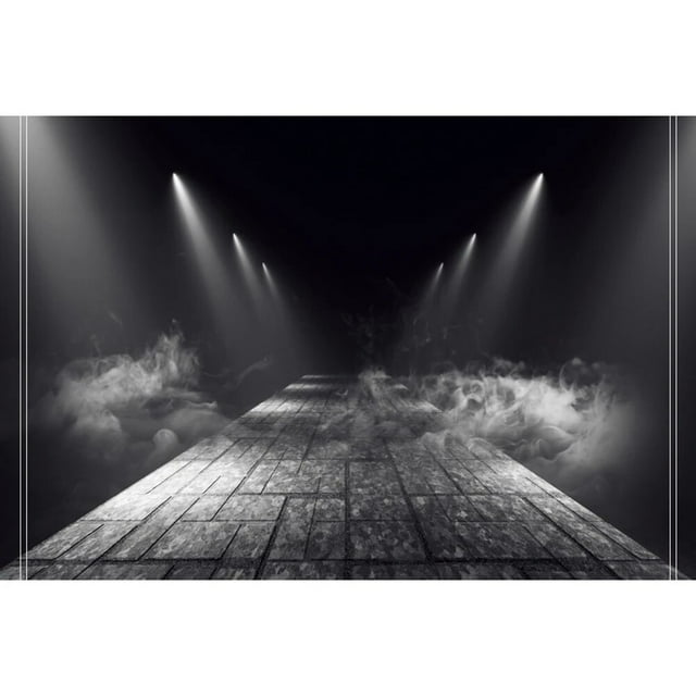 Laeacco Musical Play Stage Concert Spotlight Fantasy Polka Dot Light ...