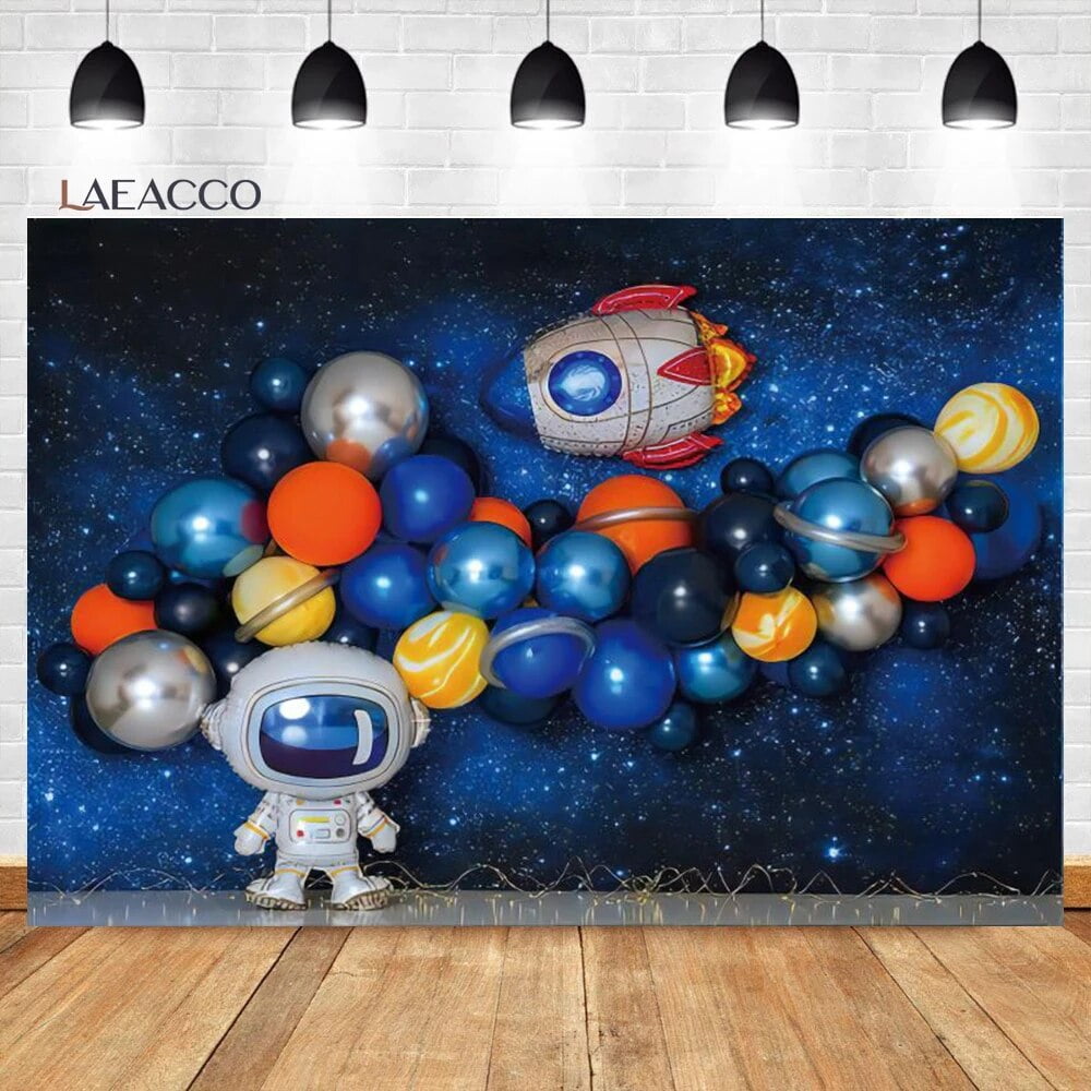Laeacco Outer Space Photography Backdrop Universe Planet Star Galaxy ...