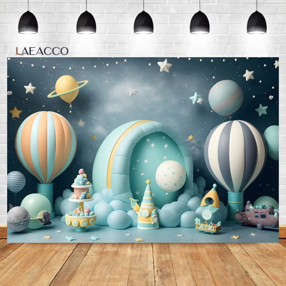 Laeacco Outer Space Photography Backdrop Universe Planet Star Galaxy ...