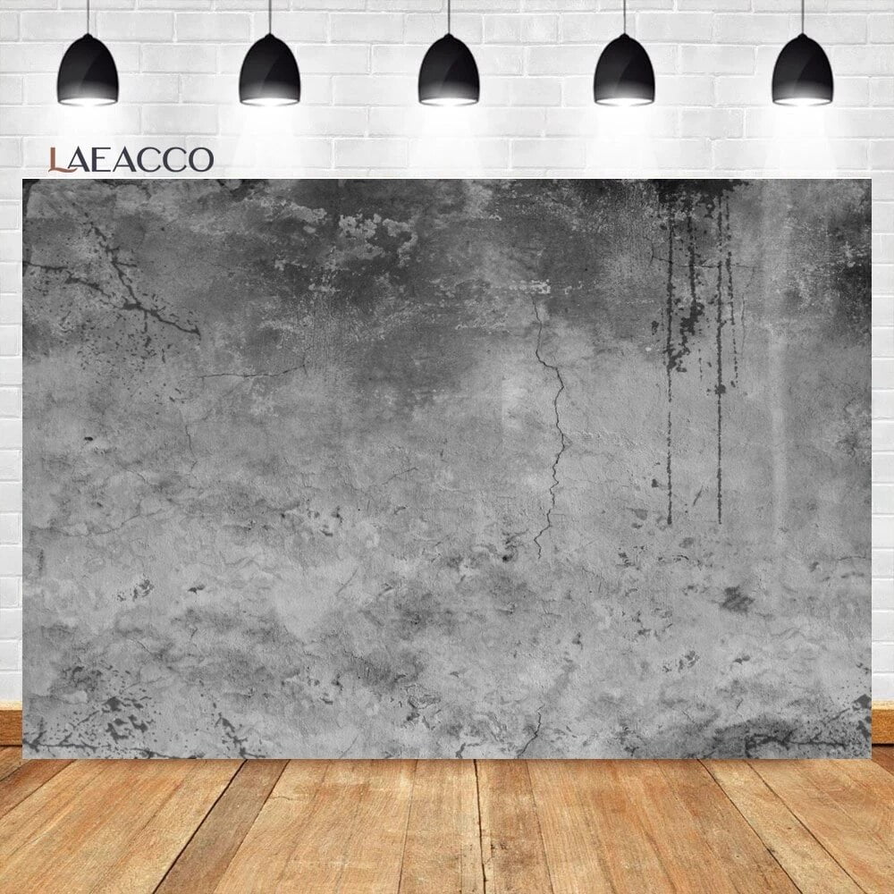Laeacco Photography Backgrounds Old Cement Wall Photophone Vintage ...