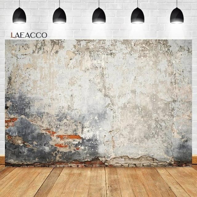Laeacco Photography Backgrounds Old Cement Wall Photophone Vintage ...