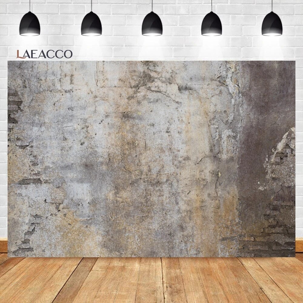 Laeacco Photography Backgrounds Old Cement Wall Photophone Vintage ...