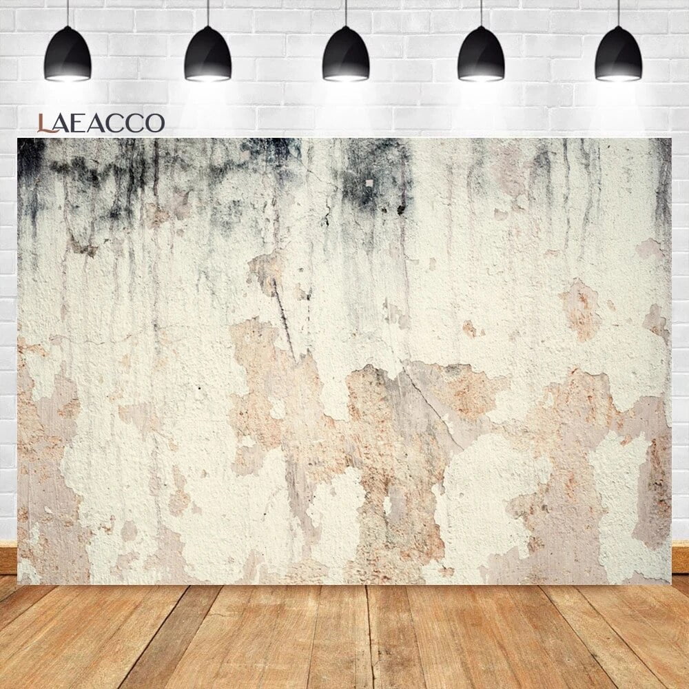 Laeacco Photography Backgrounds Old Cement Wall Photophone Vintage ...