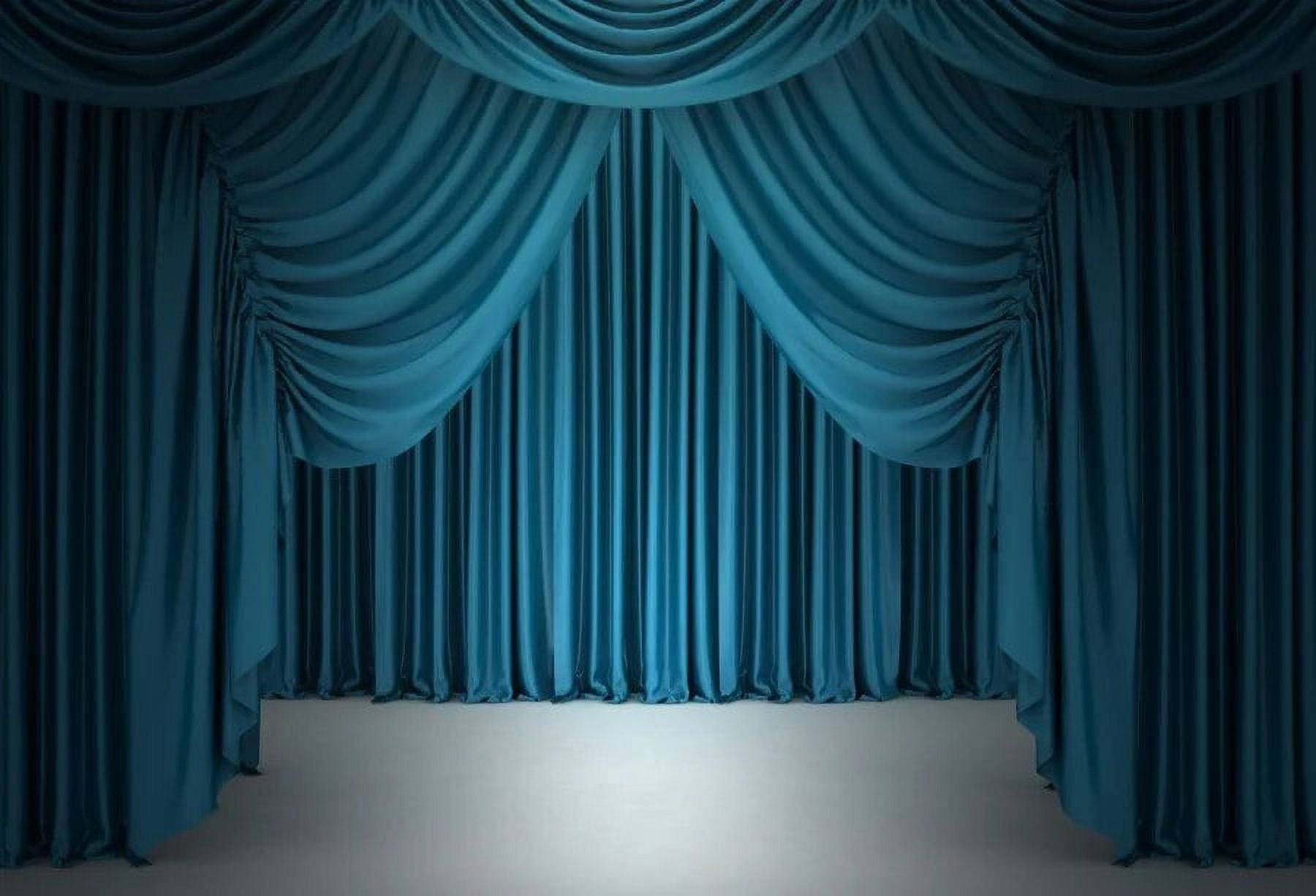 Laeacco Red Curtain Stage Light Circus Tent Baby Birthday Party ...