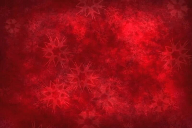 Laeacco Red Snowflake Psychedelic Gradient Background Baby Show ...