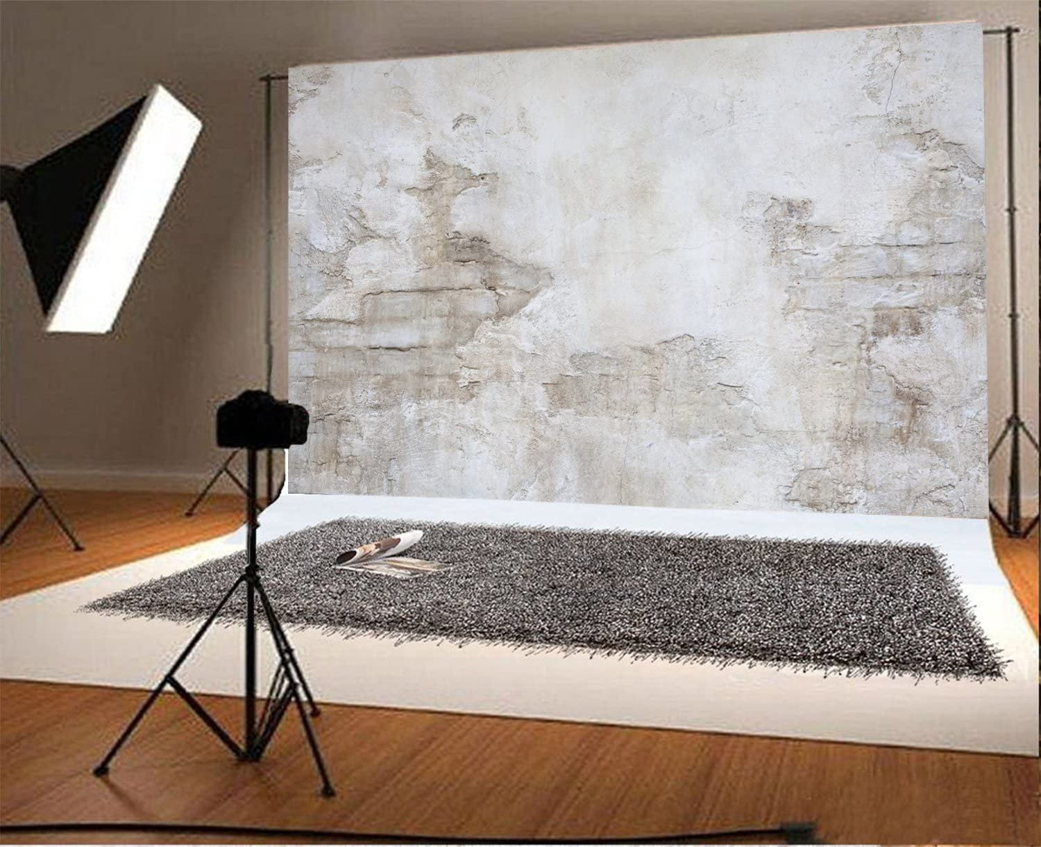 Laeacco Rock Wall Photography Backdrops for Studio 7x5ft Vinyl Studio ...