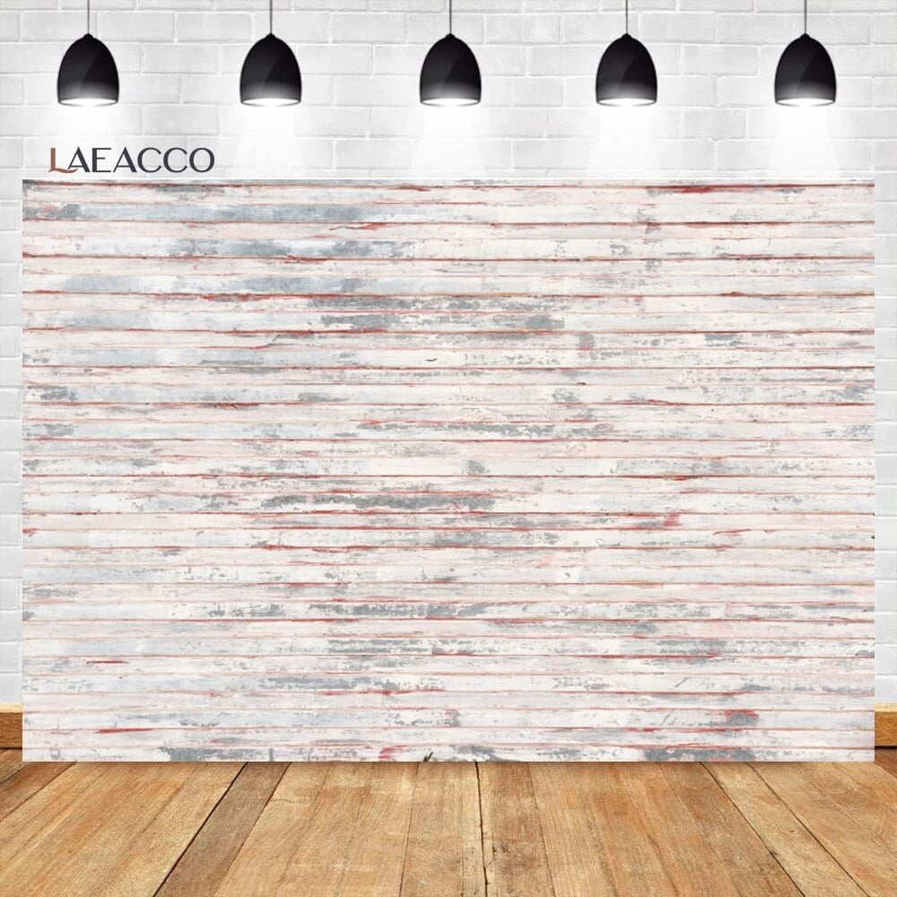 Laeacco Rustic Texture Brown Wood Photography Backdrop Vintage Seamless ...