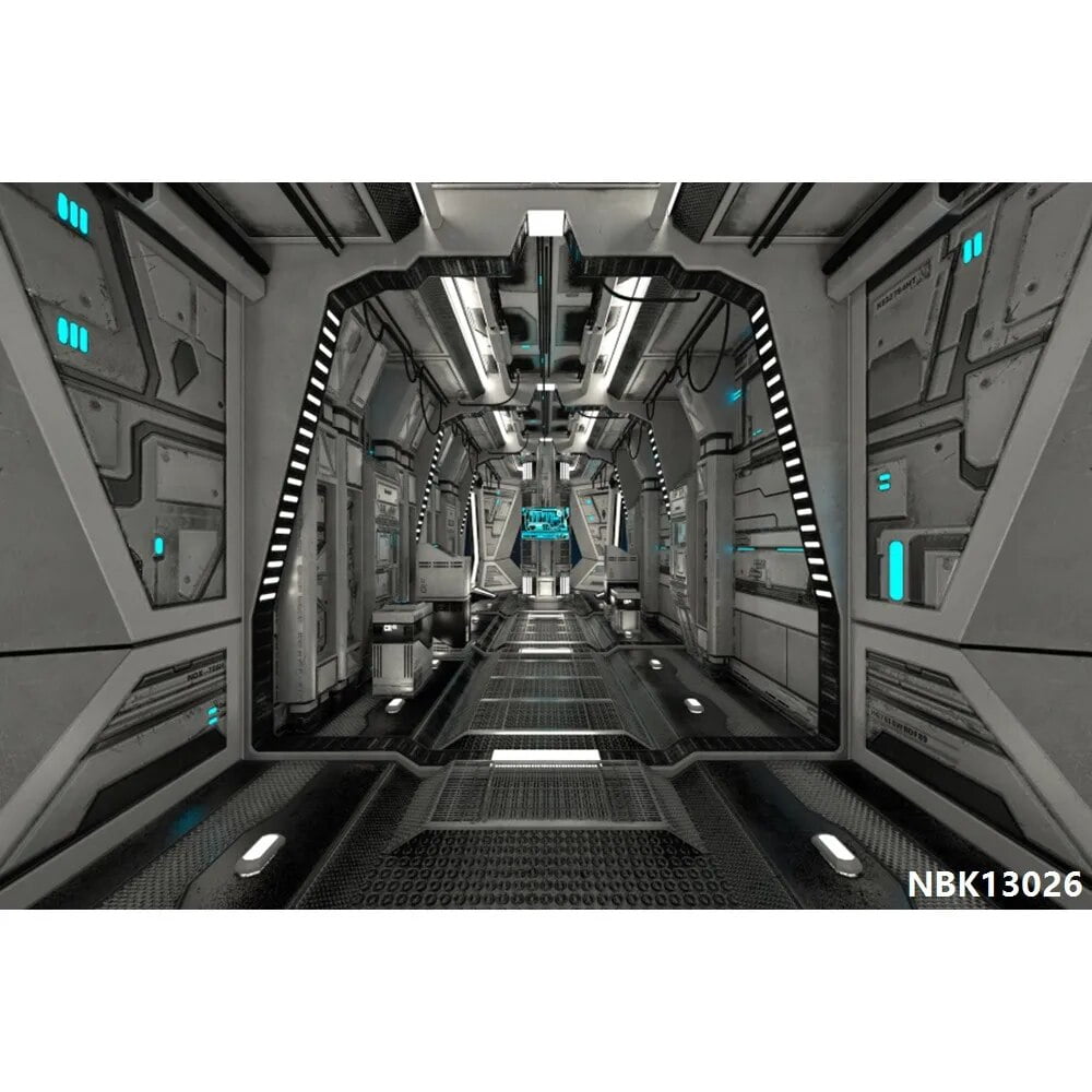 Laeacco Space Universe Photocall Spaceship Photography Backgrounds ...