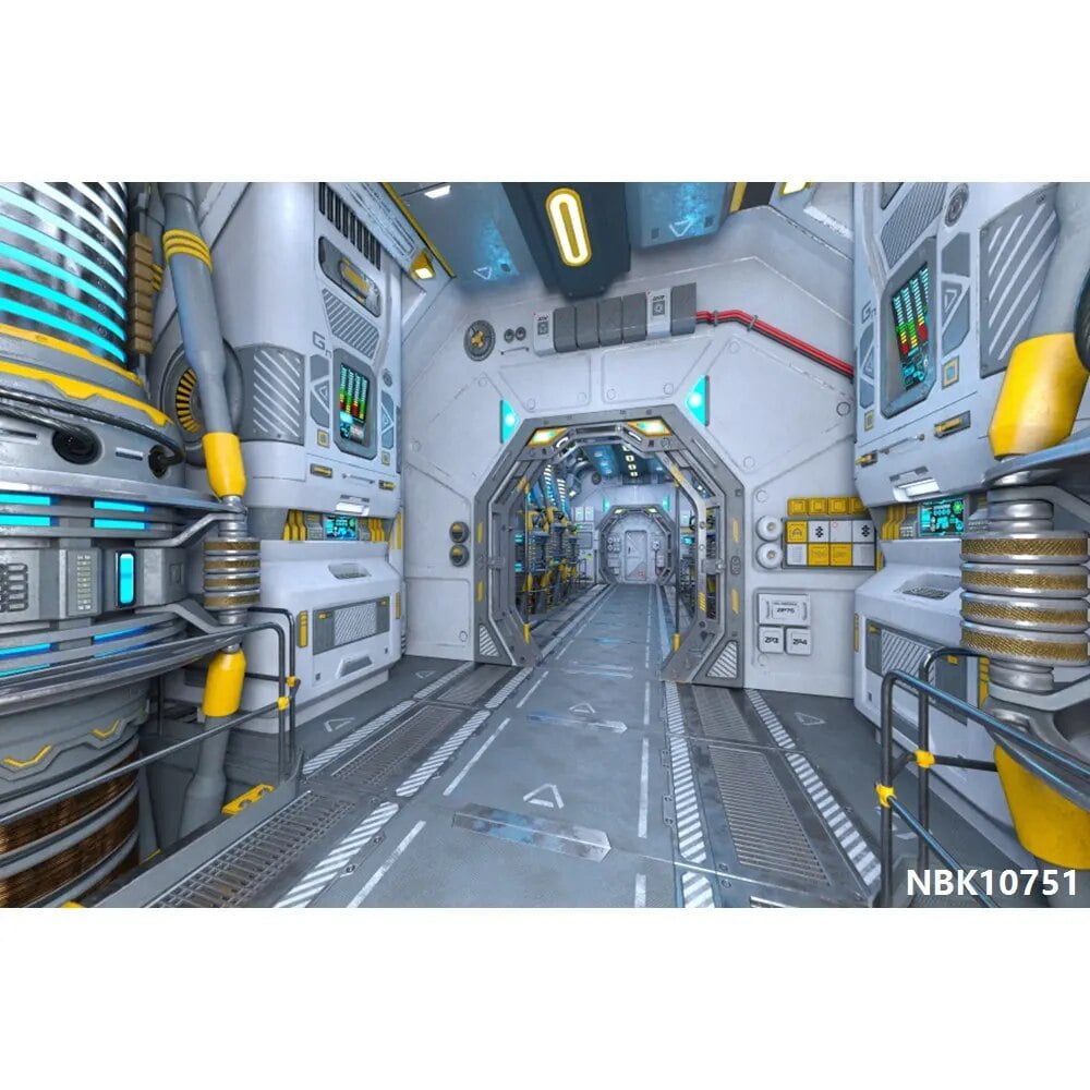 Laeacco Space Universe Photocall Spaceship Photography Backgrounds ...