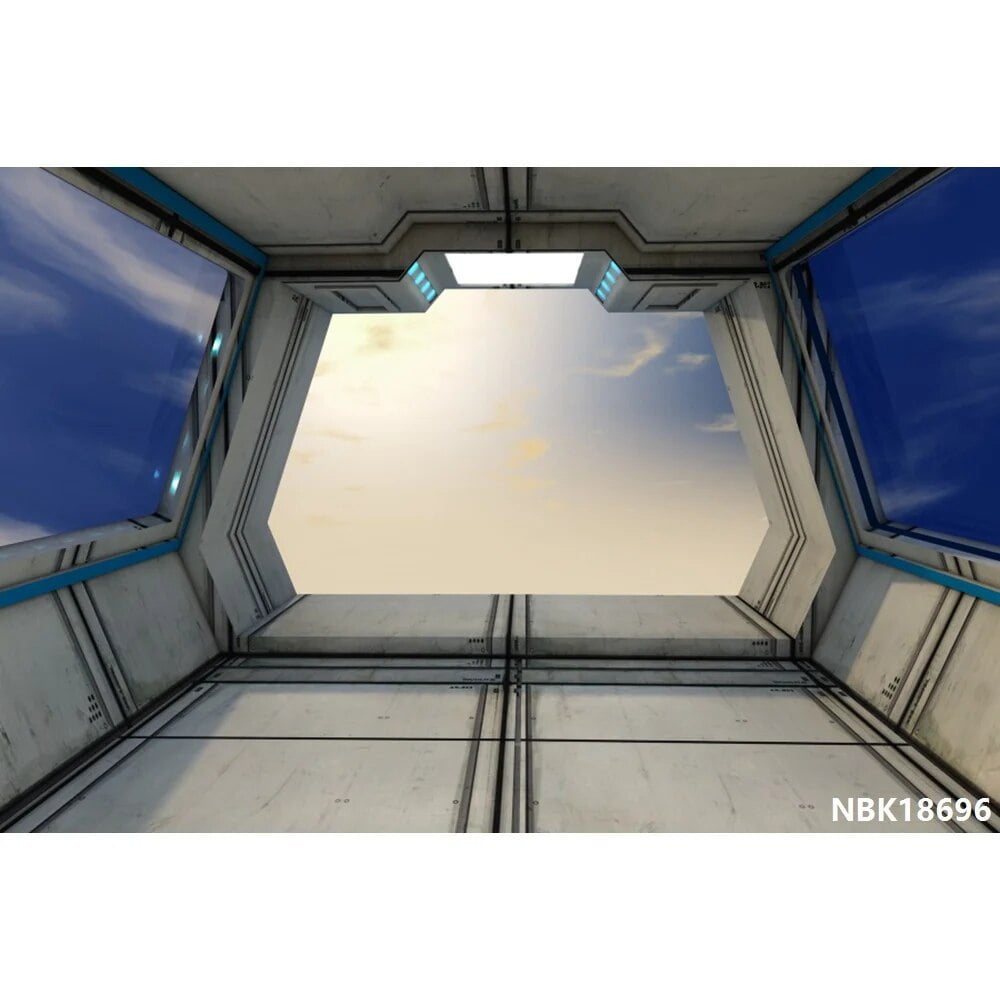 Laeacco Space Universe Photocall Spaceship Photography Backgrounds ...