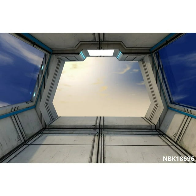 Laeacco Space Universe Photocall Spaceship Photography Backgrounds ...