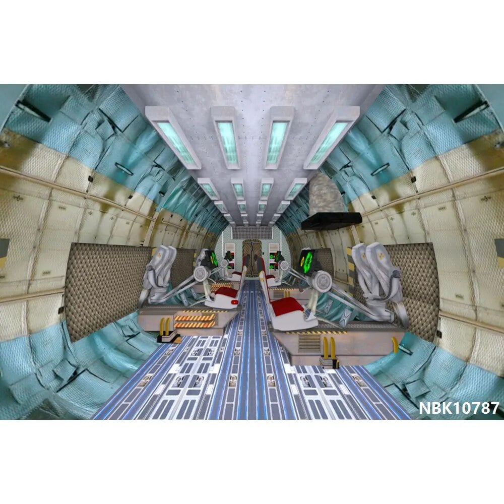 Laeacco Space Universe Photocall Spaceship Photography Backgrounds ...