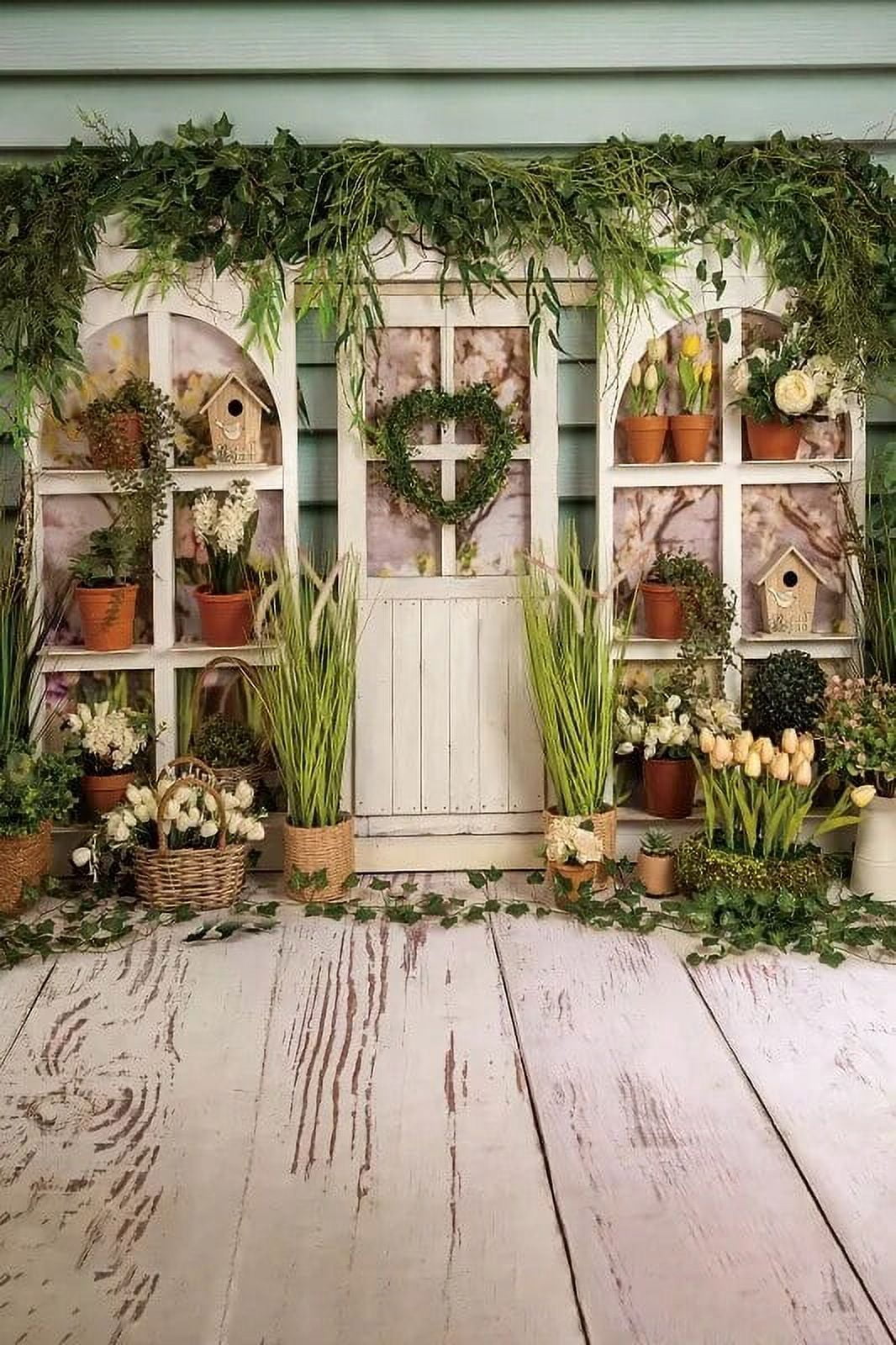 Laeacco Spring Easter Photo Photography Backdrops Green Grass Cute ...