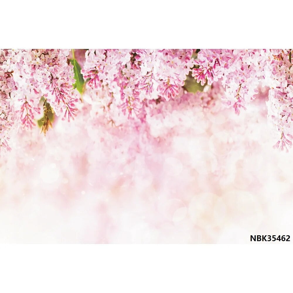 Laeacco Spring Photophone Flowers Blossom Bokeh Photography Backdrops ...