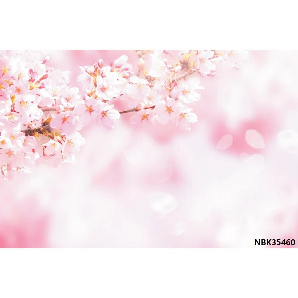 Laeacco Spring Photophone Flowers Blossom Bokeh Photography Backdrops ...