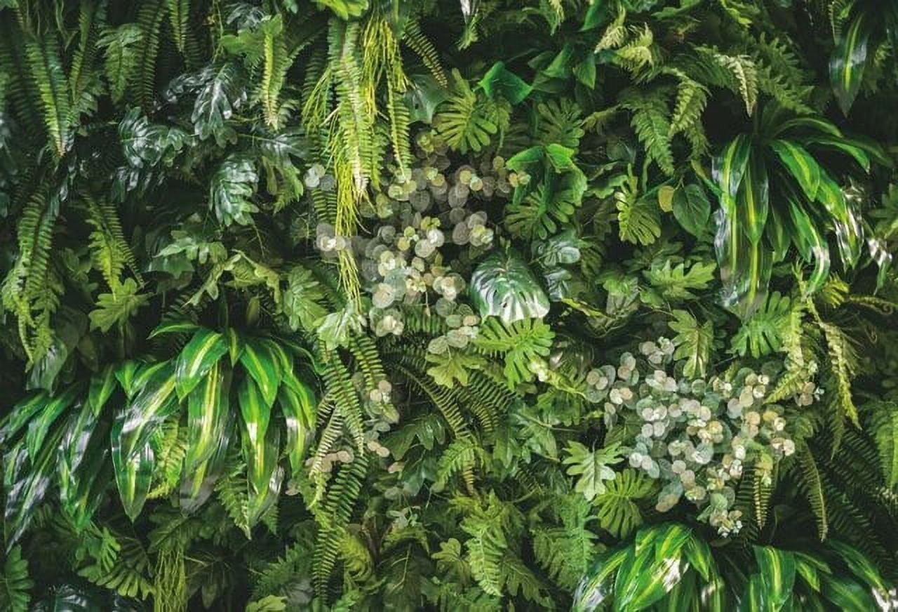 Laeacco Tropical Forest Green Plants Leaves Foliage Photography ...