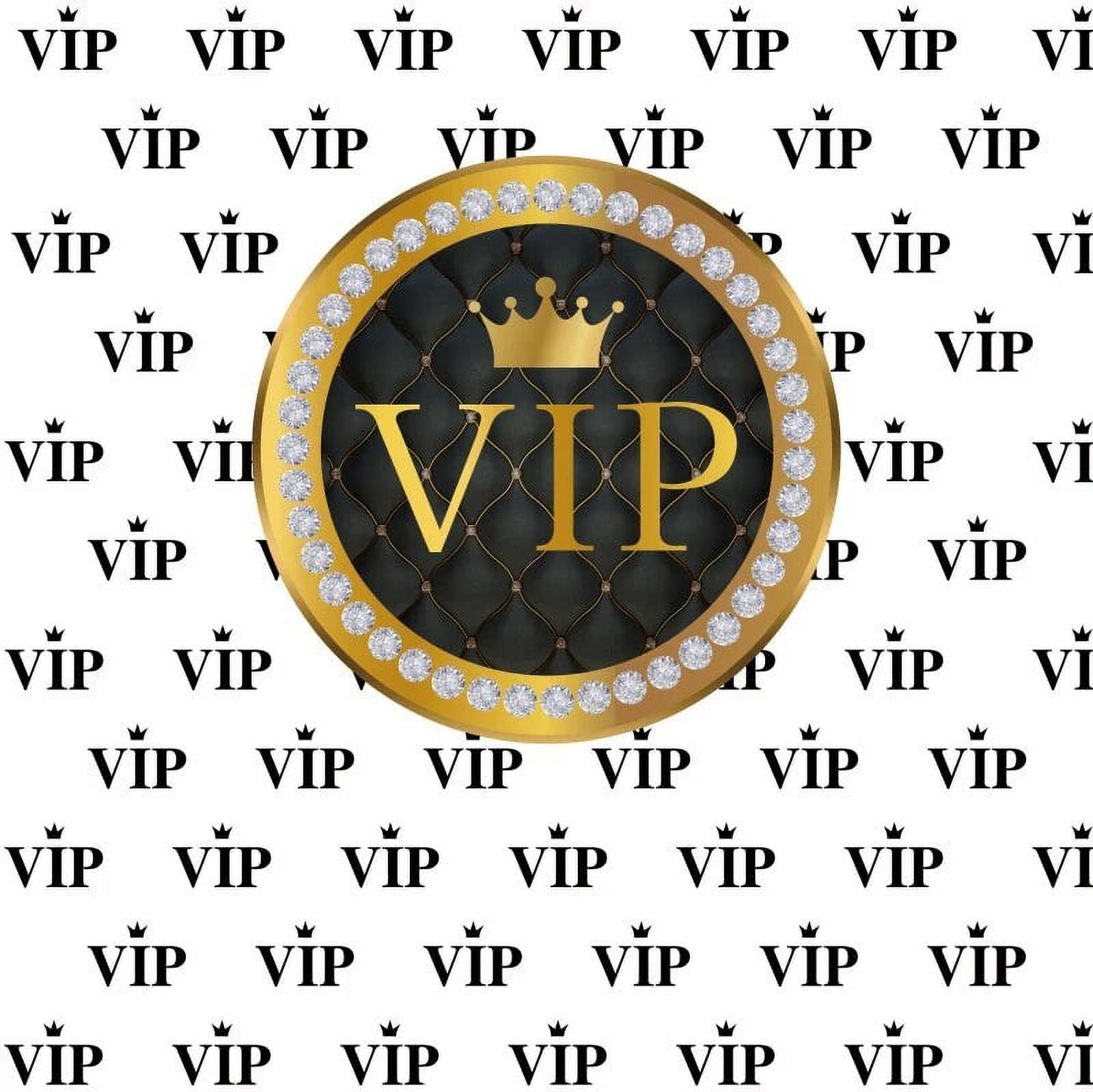 Laeacco VIP Party Photocall White BackgroundCrown Customized Poster ...