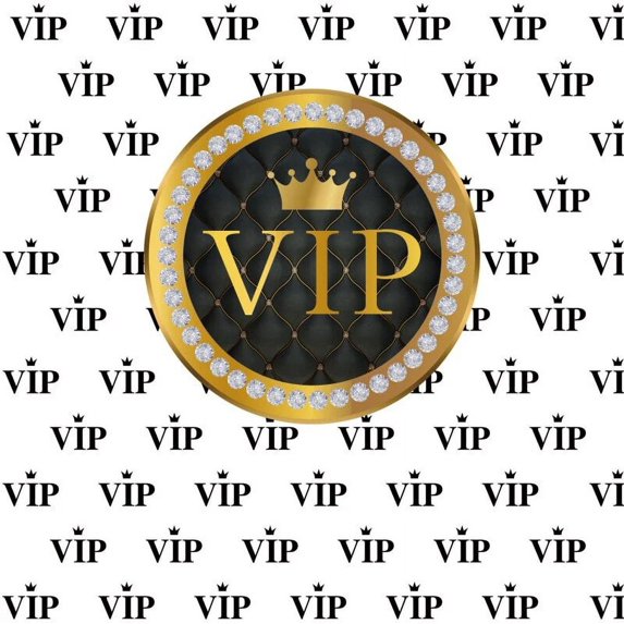 Laeacco VIP Party Photocall White BackgroundCrown Customized Poster ...