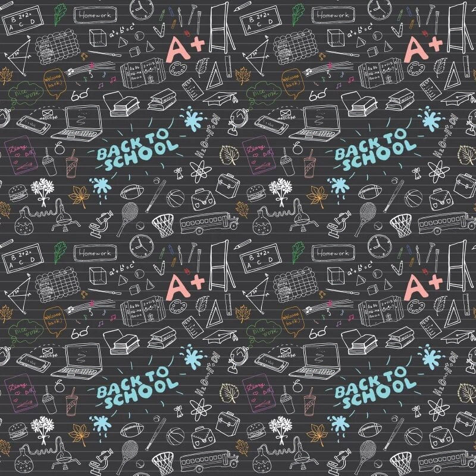 Laeacco Vinyl Photography Backgrounds Back to School Backdrops ...