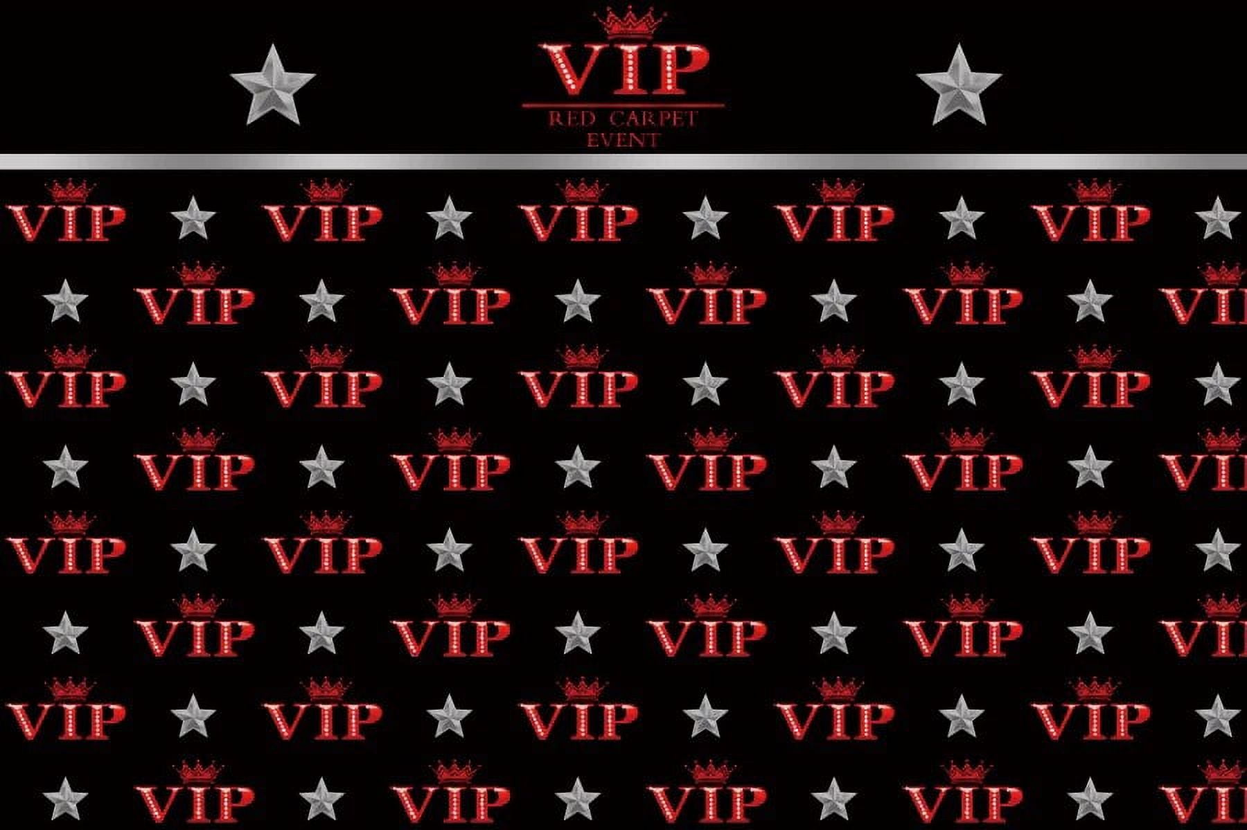 Laeacco Vip Party Photocall Black Golden Sequins Polka Dots Customized ...