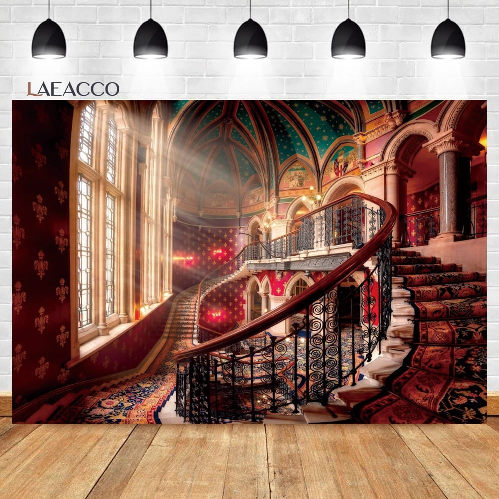 Laeacco Wedding Bridal Shower Backdrops Luxury Chandelier Chic Wall ...