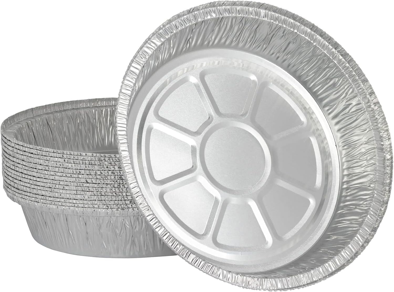 Laegsmetg 20 Pack 9'' Pie Pans / Disposable Plates / Aluminum Foil ...