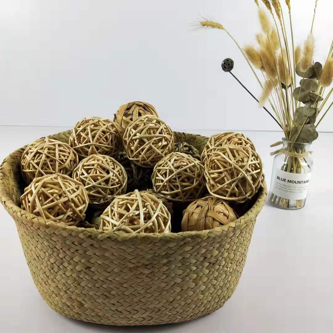 Laegsmetg 8 Pcs Small Animals Play Balls Rolling Activity Chew Toys ...