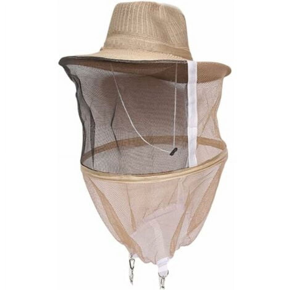 Laegsmetg Beekeeping Hat with Veil Anti-mosquito Hat Beekeeper Head ...