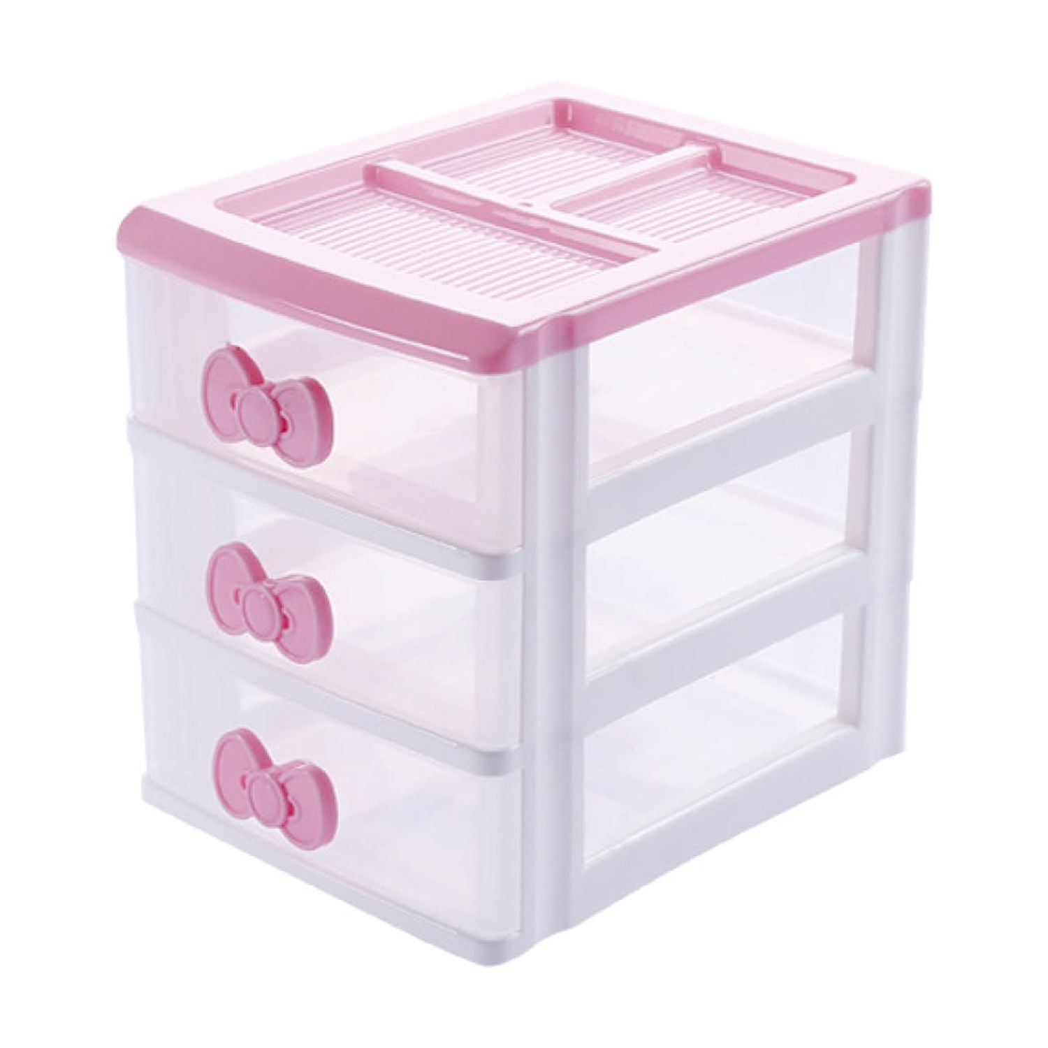 Laegsmetg Lovely Receiving Storeage Box With Three-tier Desk Receiving ...