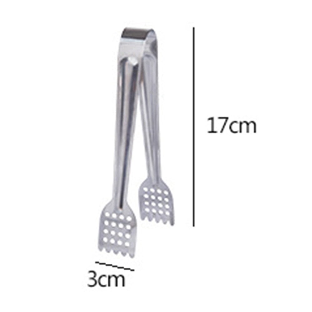Laegsmetg Stainless Steel Food Tongs Kitchen Utensils Buffet Anti Heat ...