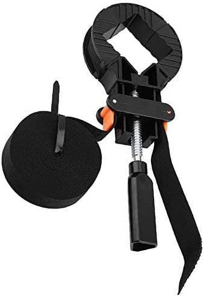 Laegsmetg Strap Band Clamp, 10m Adjustable Frame Corner Strap 4 Jaws ...