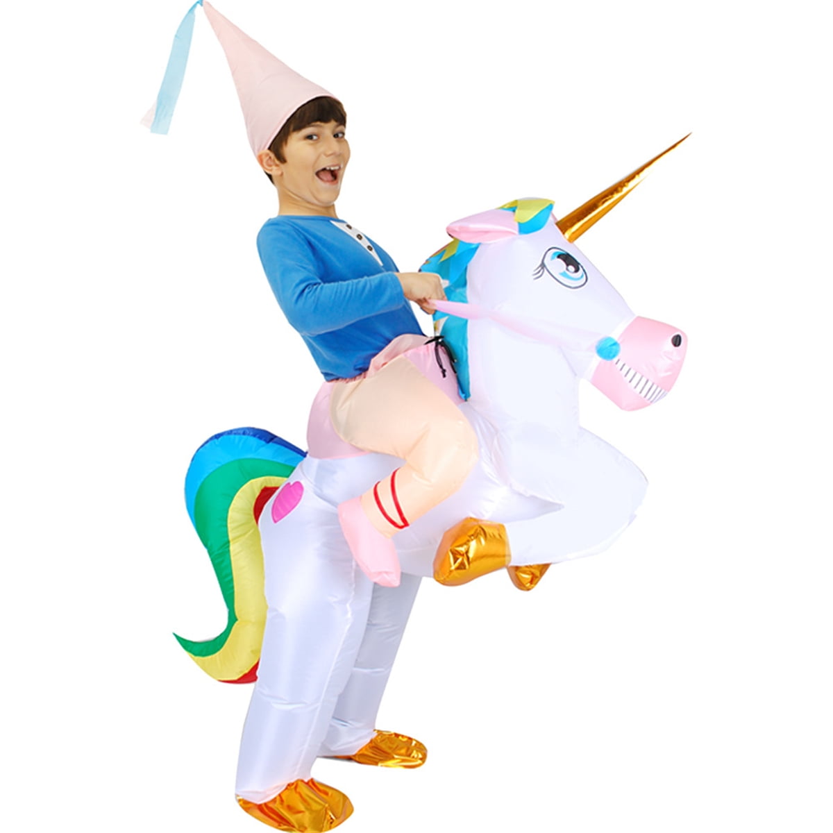 Blow up unicorn costume store