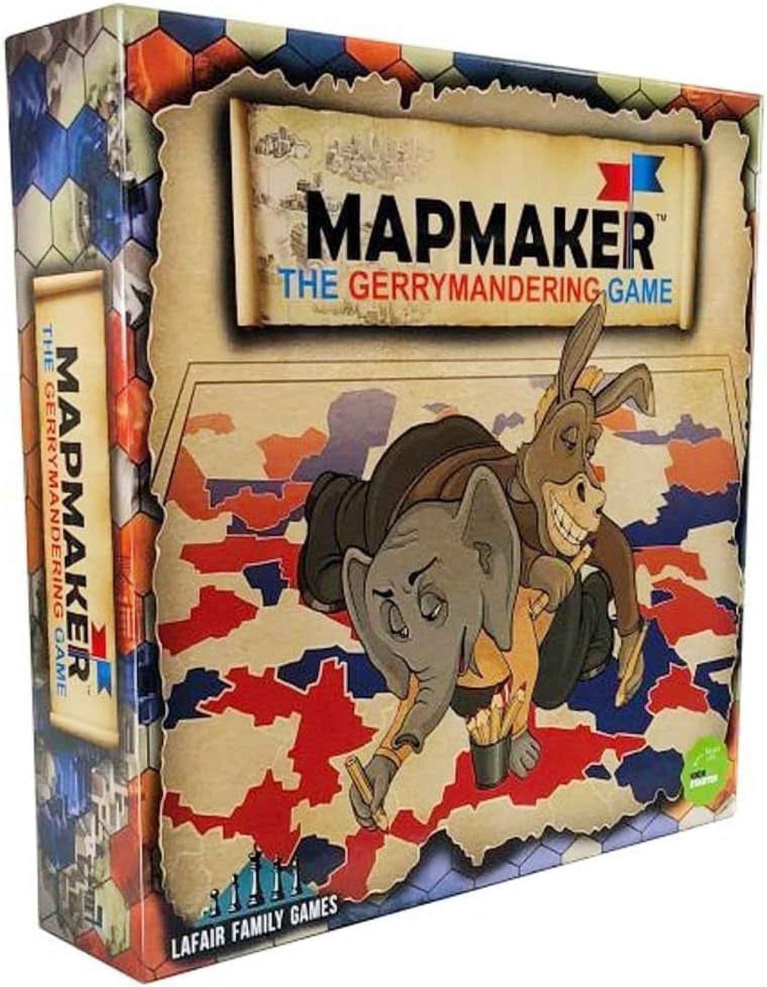 Lafair Family Games, Mapmaker: The Gerrymandering Game - Walmart.com