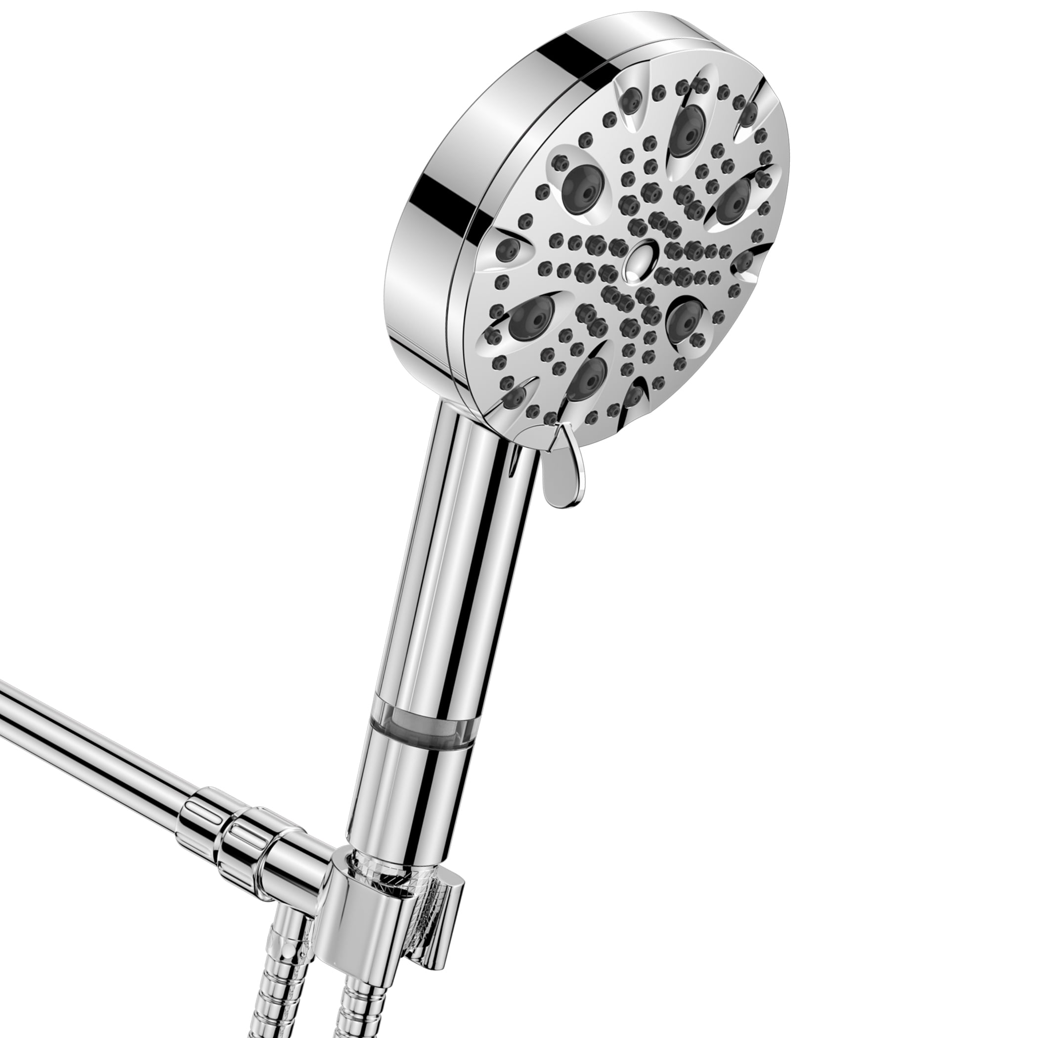 Lafati Handheld Shower Head Set - 9 Modes, 60" Hose, Easy Install ...