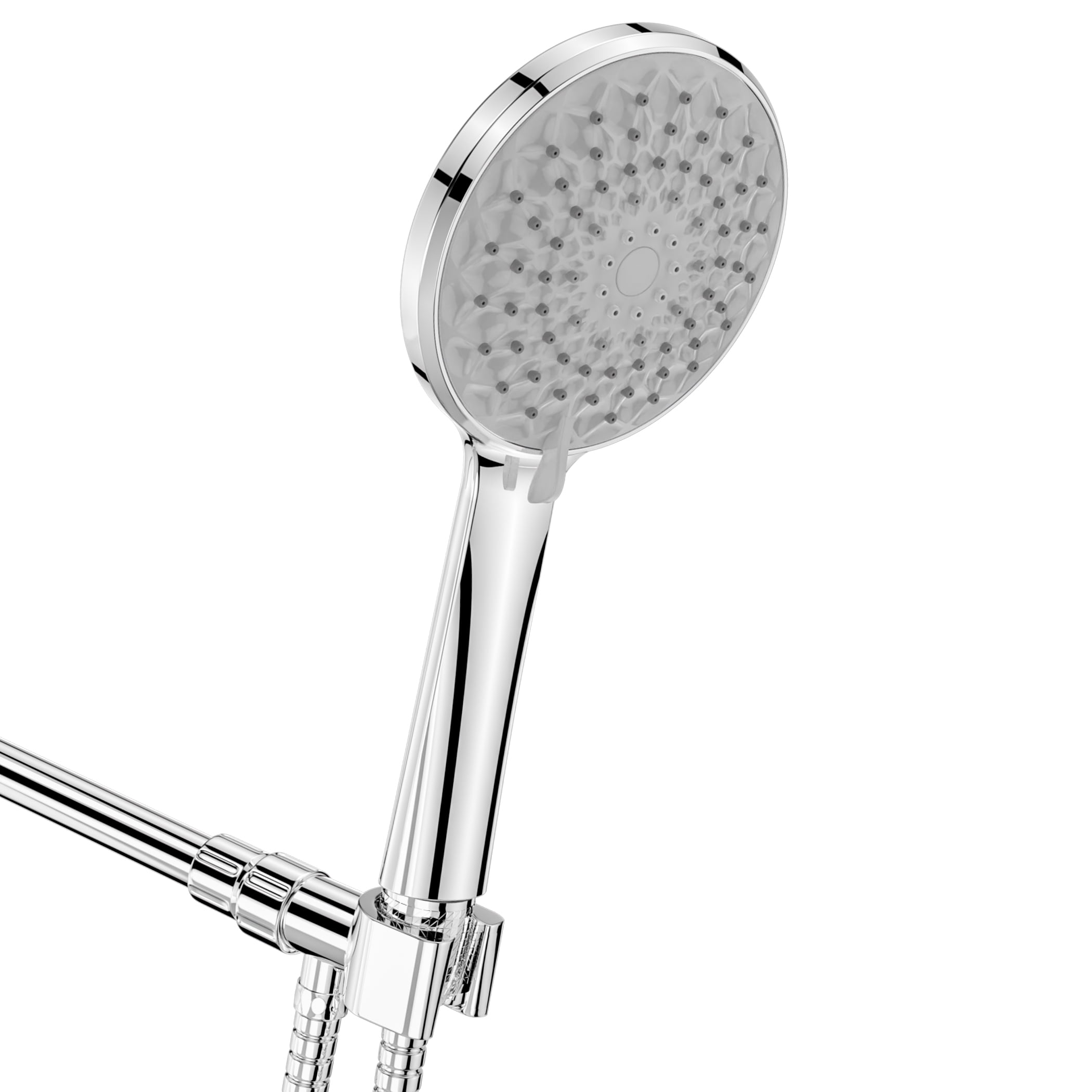 Lafati Handheld Shower Head Set with 6-Mode 60" Hose Showerhead, Water ...