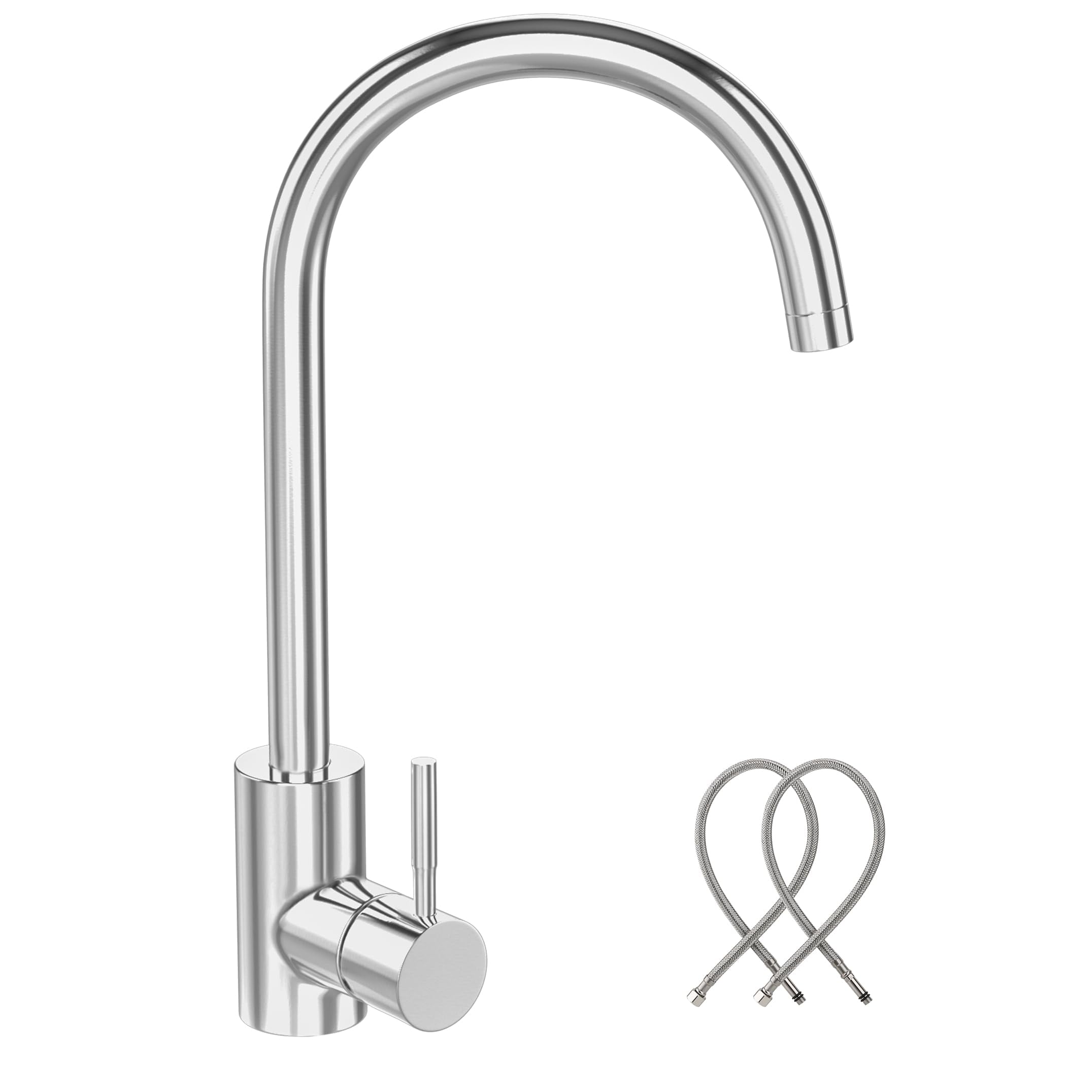 Lafati Kitchen Sink Faucet, 304 Stainless Steel Sink for Kitchen Sink ...