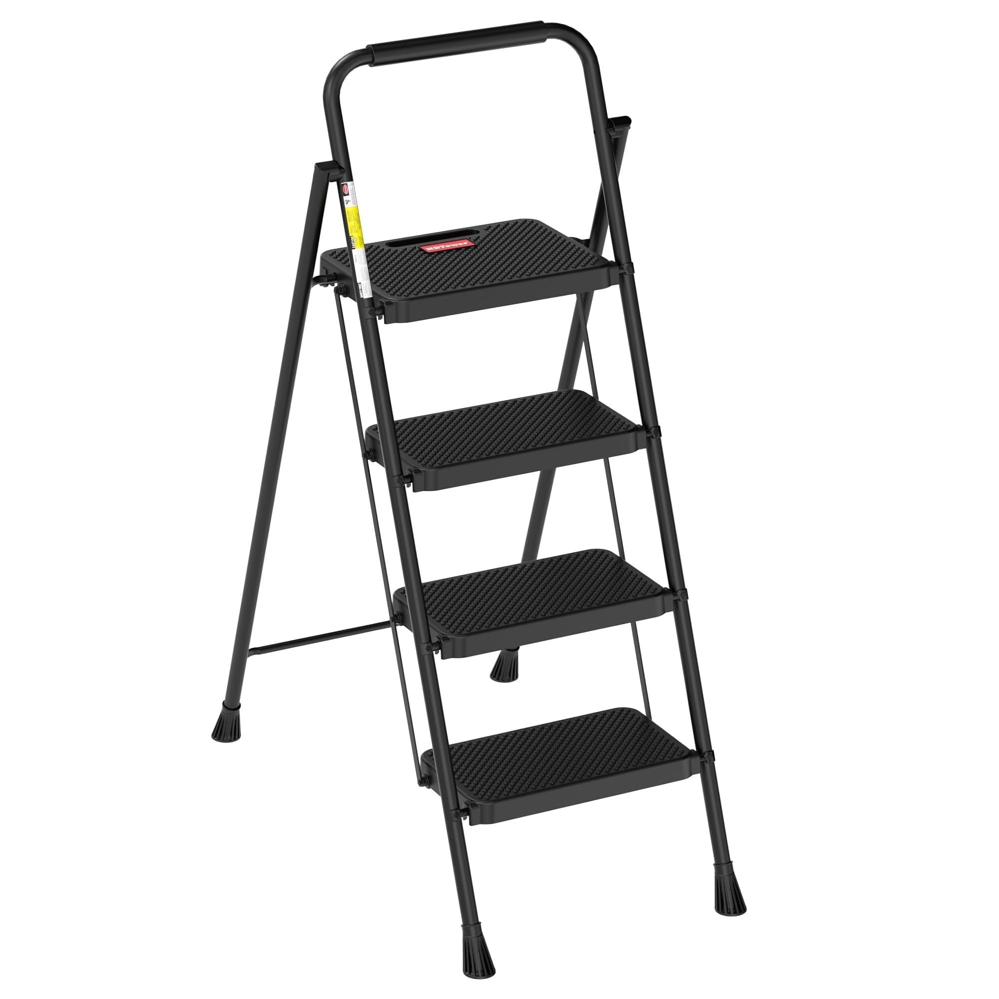 Lafati Step Ladder, Step Stool Foldable for Adults with Wide Anti-Slip ...