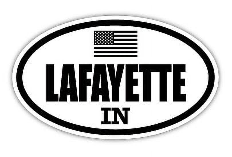Lafayette IN Indiana Tippecanoe County Stealthy Subdued Old Glory US ...