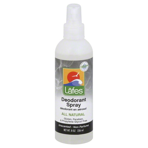 Lafe's Organic Spray Deodorant, Fragrance-Free, 8 Oz - Walmart.com