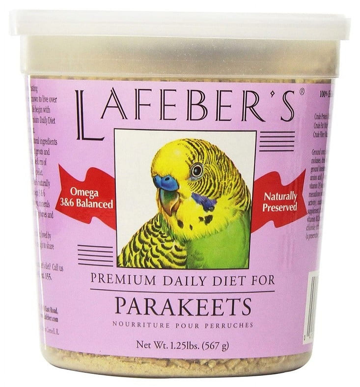 Lafeber Premium Diet Parakeet Pellets Parakeet, 1.25-Lb - Walmart.com