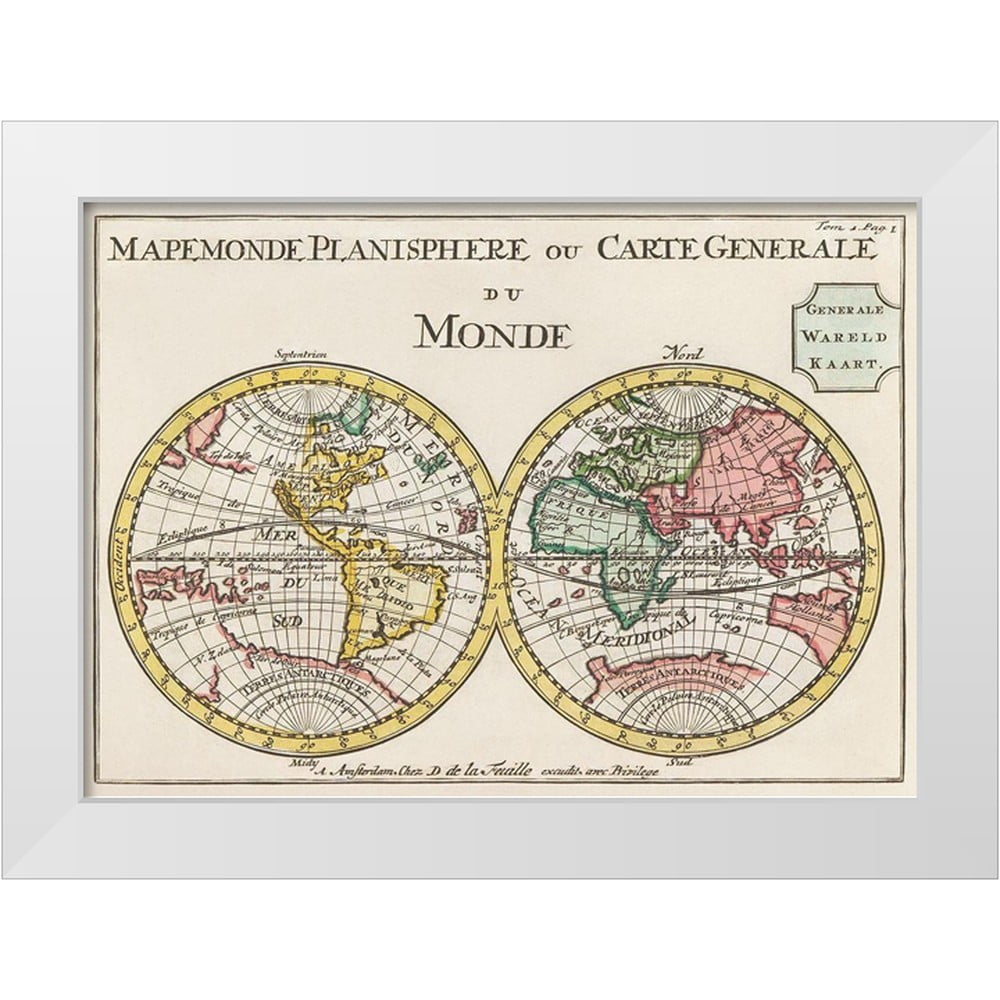 Lafeuilledelete, Daniel de 14x11 White Modern Wood Framed Museum Art ...