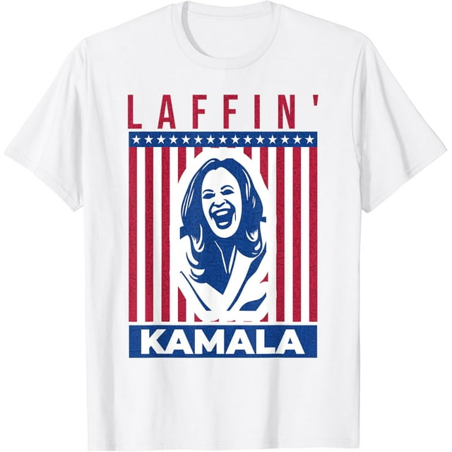 Laffin Kamala Harris Joe Biden 2024 T-Shirt - Walmart.com