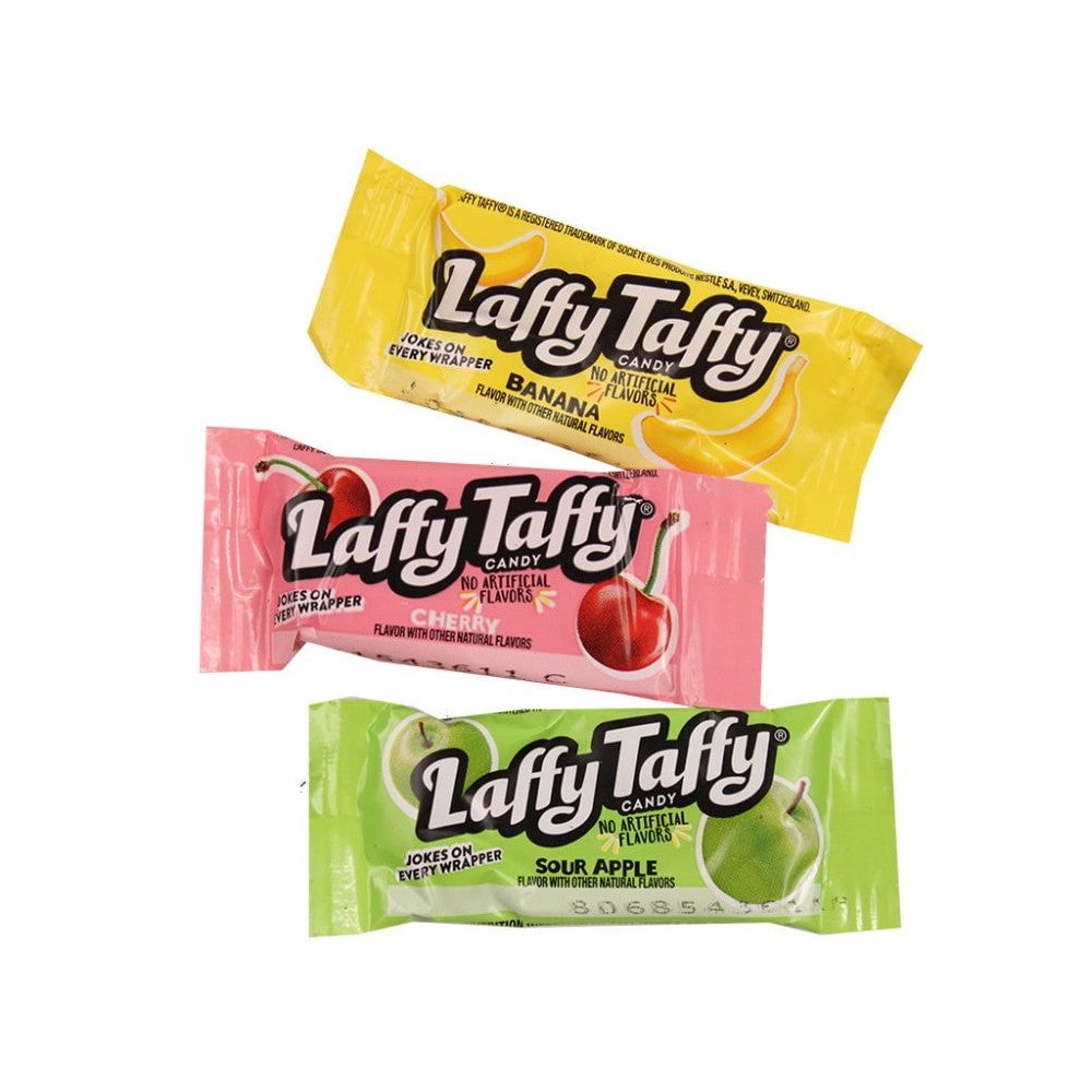 Laffy Taffy Assorted Bulk Candy, 3 lb Bag, Kosher Parve, Halloween ...