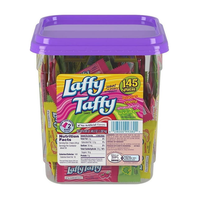 Laffy Taffy Assorted Flavors (145 ct.) - Walmart.com