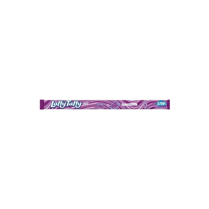 Laffy Taffy Candy Ropes - Grape: 24-Piece Box - Walmart.com