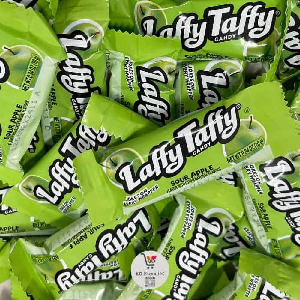 Laffy Taffy Chewy, Tangy, and Tasty Mini Taffy Wrapped Bars in Bulk ...