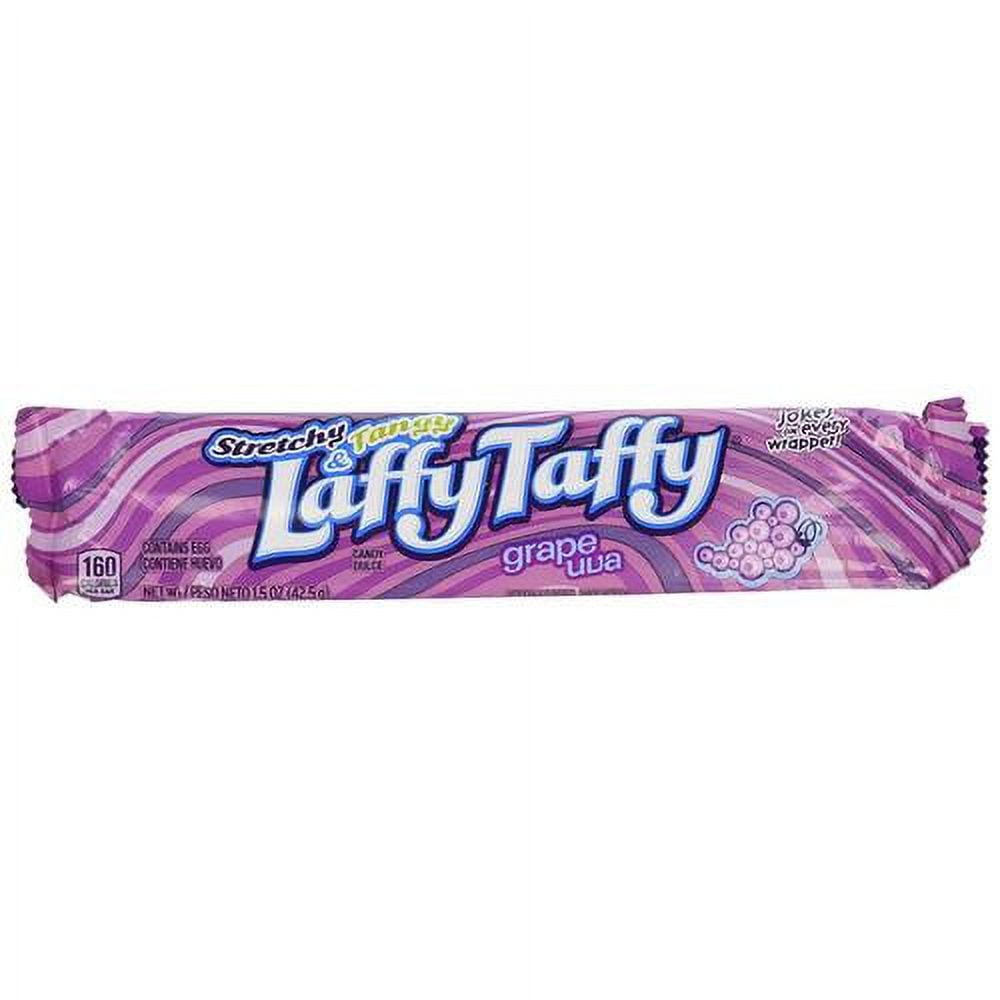 Laffy Taffy Grape Chews Candy, 24 Count - Walmart.com