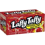 Laffy Taffy Stretchy and Tangy Candy Sparkle Cherry, 1.5oz 24 CT ...